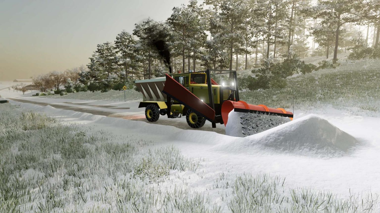 Pack Chasseur de neige Oshkosh v1.0.0.0 - FS25 Mod | Farming Simulator ...