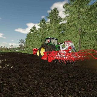 Kuhn HR 6040 RCS + BTFR 6030 Modifier v1.0.0.0 - FS25 Mod | Farming Simulator 22 mod