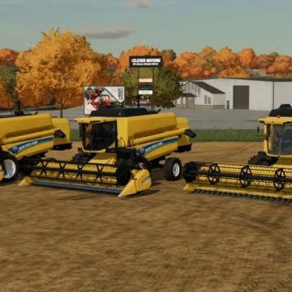 Pack New Holland TX5.90/ TC4.90/ TC 5.90 v1.0 - FS25 Mod | Farming Simulator 22 mod