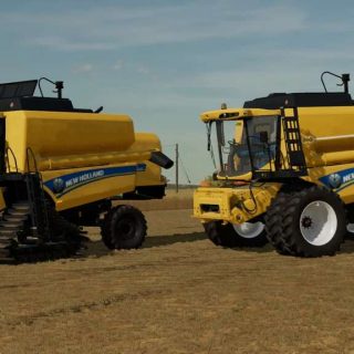 Pack New Holland TX5.90/ TC4.90/ TC 5.90 v1.0 - FS25 Mod | Farming Simulator 22 mod