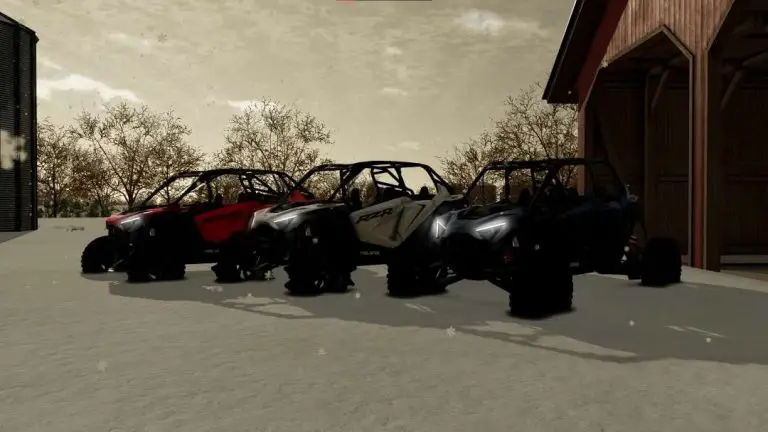 2022 Polaris RZR 4 portes v1.0.0.0 - FS25 Mod | Farming Simulator 22 mod
