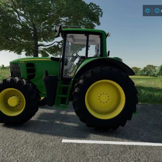 John Deere 7530 modifié v1.0.0.0 - FS25 Mod | Farming Simulator 22 mod