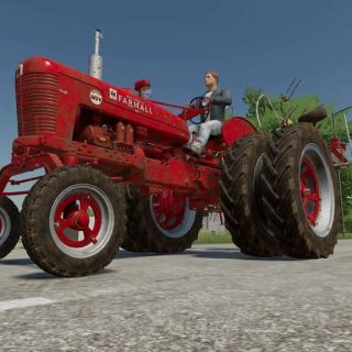 International Farmall M v1.1.1.1 - FS25 Mod | Farming Simulator 22 mod