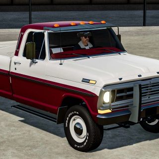 Ford F100 1972 V1.0.0.0 - FS25 Mod | Farming Simulator 22 mod