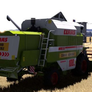 CLAAS Dominator 108 SL Maxi édité v1.0.0.0 - FS25 Mod | Farming Simulator 22 mod