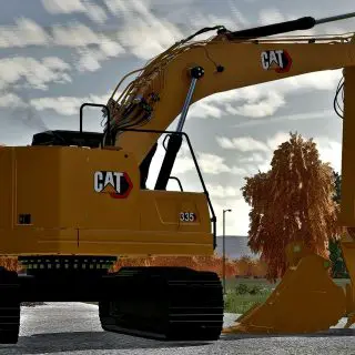 Cat 335 nouvelle génération v1.0.0.0 - FS25 Mod | Farming Simulator 22 mod