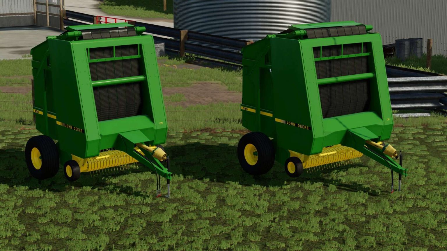 Presses à balles John Deere 435 535 v1.0.0.0 - FS25 Mod | Farming Simulator 22 mod