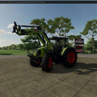 Claas Axos 330 BÊTA v1.0.0.0 - FS25 Mod | Farming Simulator 22 mod