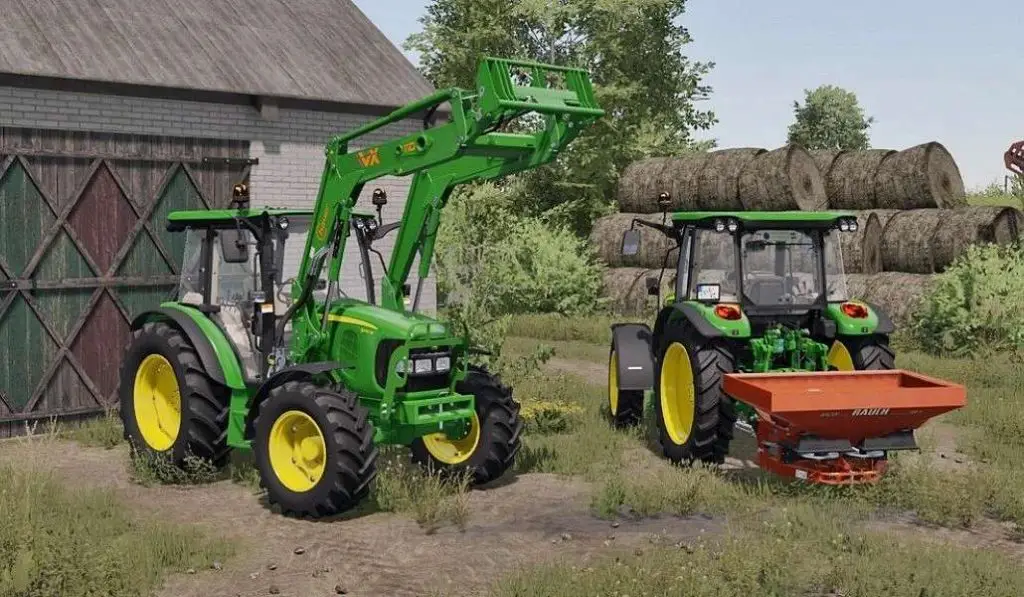 John Deere 5R (IC simple) v1.0.0.0 - FS25 Mod | Farming Simulator 22 mod