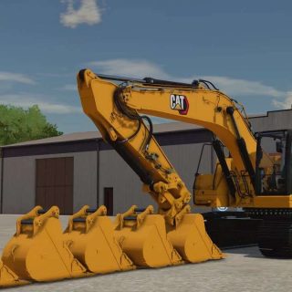 Pelle hydraulique Caterpillar 335 v1.0.0.0 - FS25 Mod | Farming Simulator 22 mod