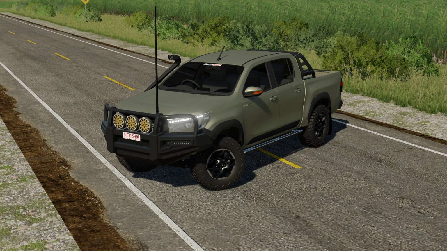 Toyota Hilux robuste v1.0.0.0 2020 - FS25 Mod | Farming Simulator 22 mod