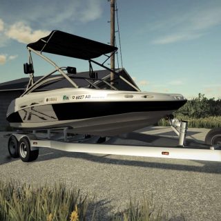 Bateau de pêche et remorque Yamaha 212X V1.0.0.0 - FS25 Mod | Farming ...