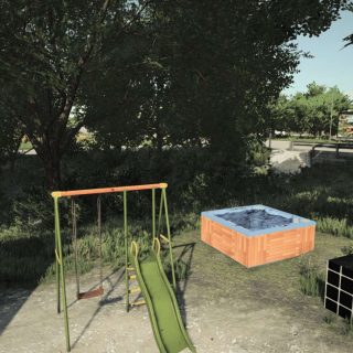 Piscines V1.0.0.0 - FS25 Mod | Farming Simulator 22 mod