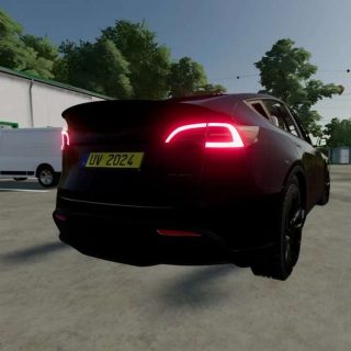 Tesla Model Y Performance 2024 v1.0.0.0 - FS25 Mod | Farming Simulator ...