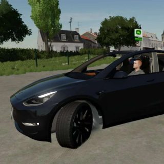 Tesla Model Y Performance 2024 v1.0.2.0 - FS25 Mod | Farming Simulator ...