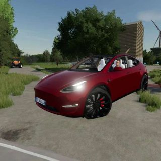 Tesla Model Y Performance 2024 v1.0.2.0 - FS25 Mod | Farming Simulator ...