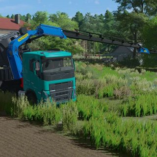 VOLVO FH Palfinger v1.0.0.0 - FS25 Mod | Farming Simulator 22 mod