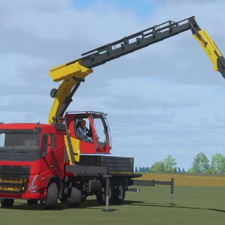 VOLVO FH Palfinger v1.0.0.0 - FS25 Mod | Farming Simulator 22 mod