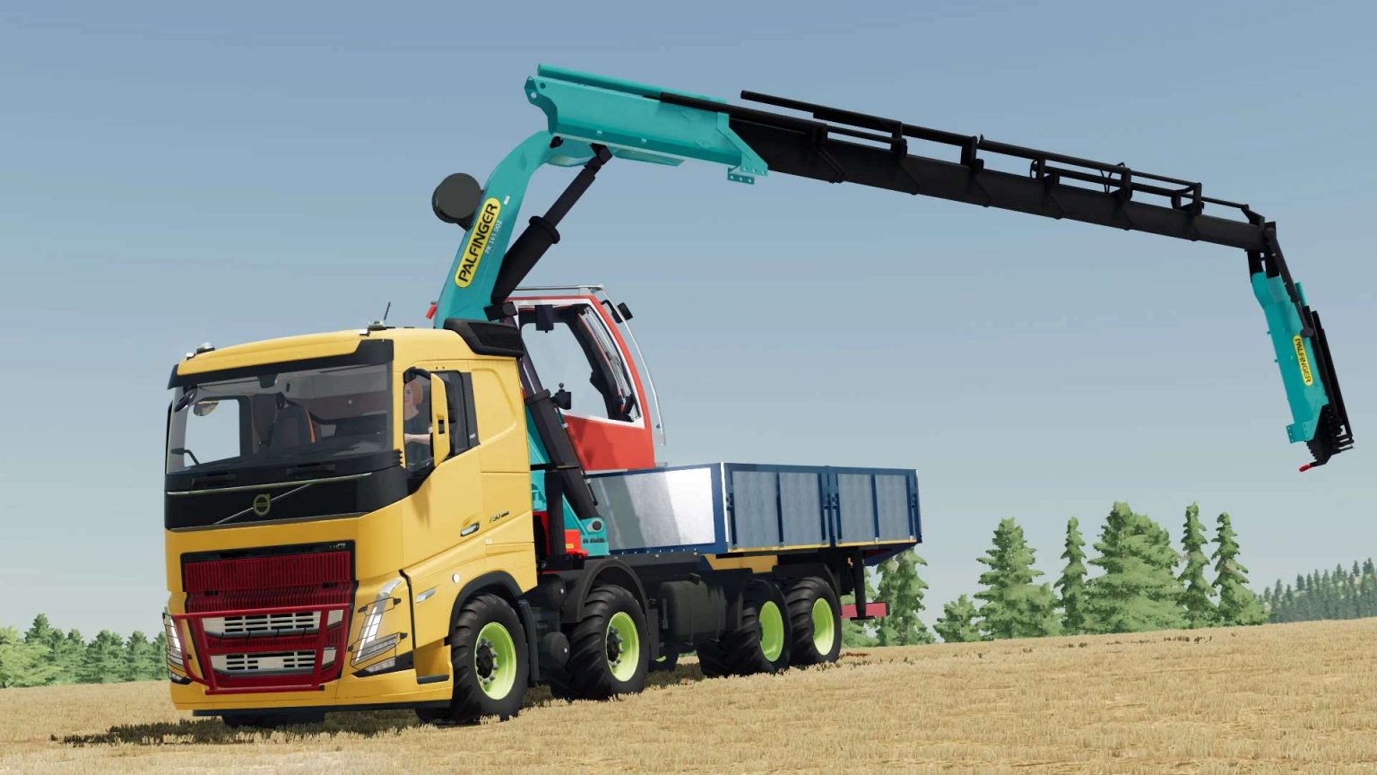 Camion Volvo FH avec grue Palfinger v1.0.0.0 - FS25 Mod | Farming Simulator 22 mod